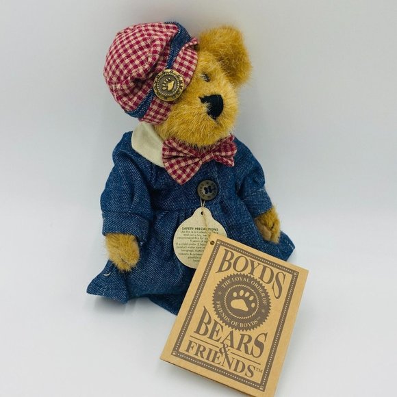 Boyds Bears | Toys | Boyds Bears Bearwear Raeburn Jointed Brown Bear ...